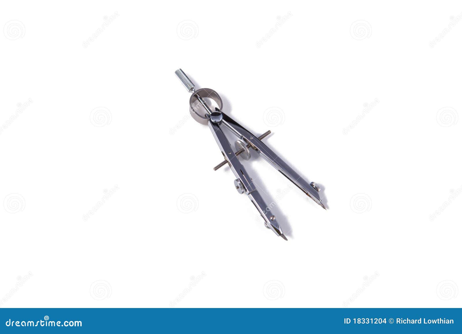 Antique Drafting Compass stock photo. Image of white - 18331204