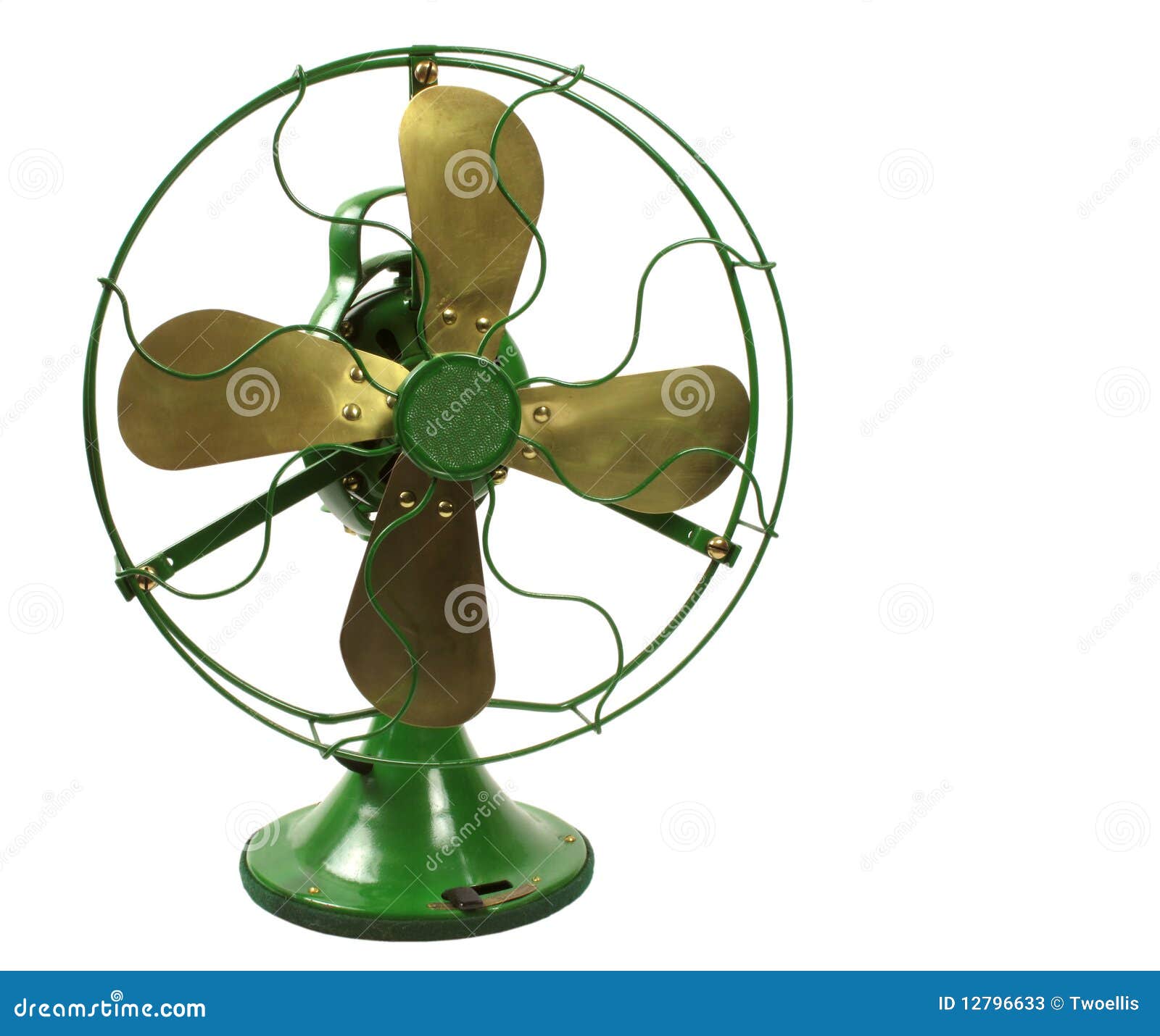 Antique electric fan stock image. Image of ventilator - 12796633