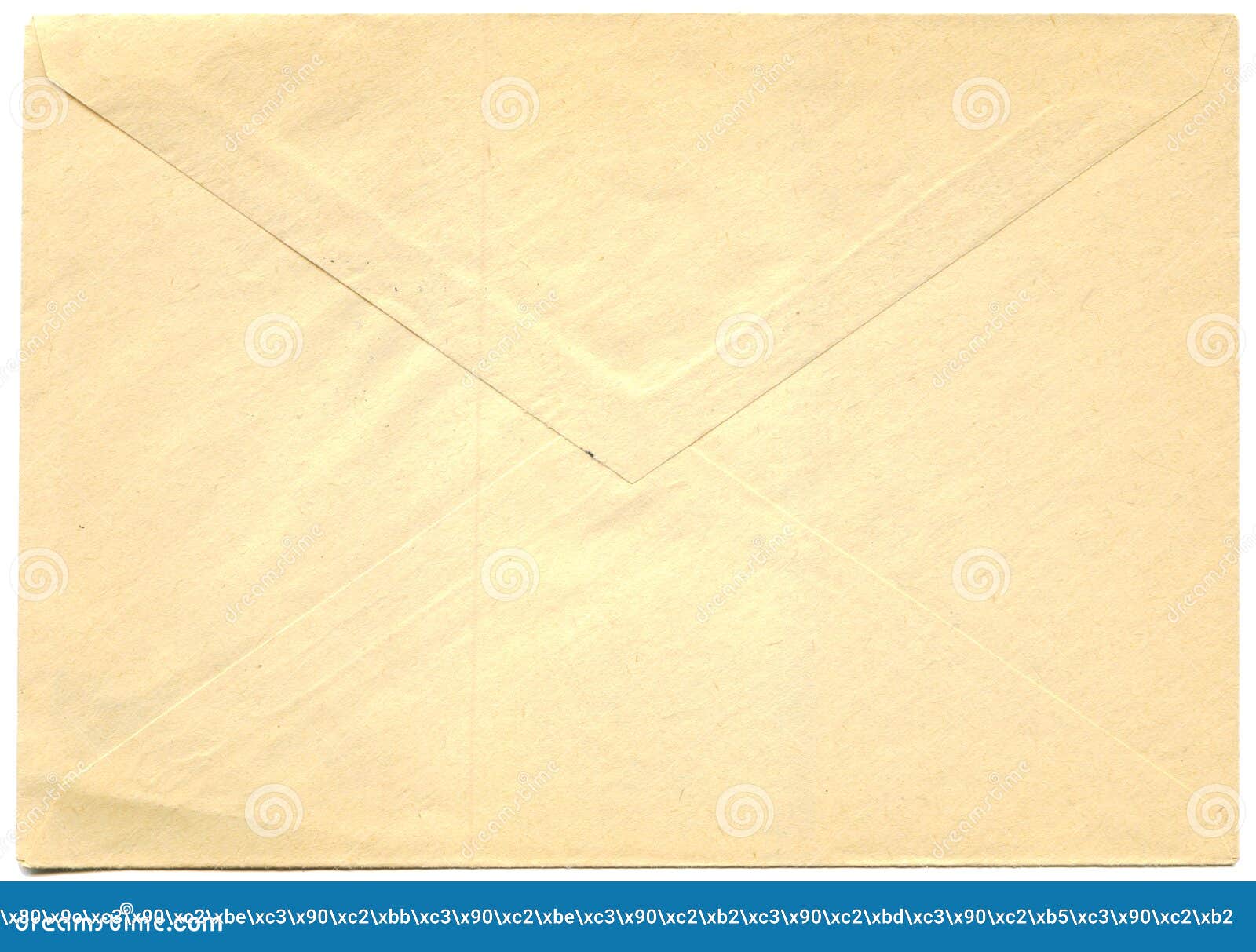 Antique envelope - closed stock photo. Image of backdrop - 16555618