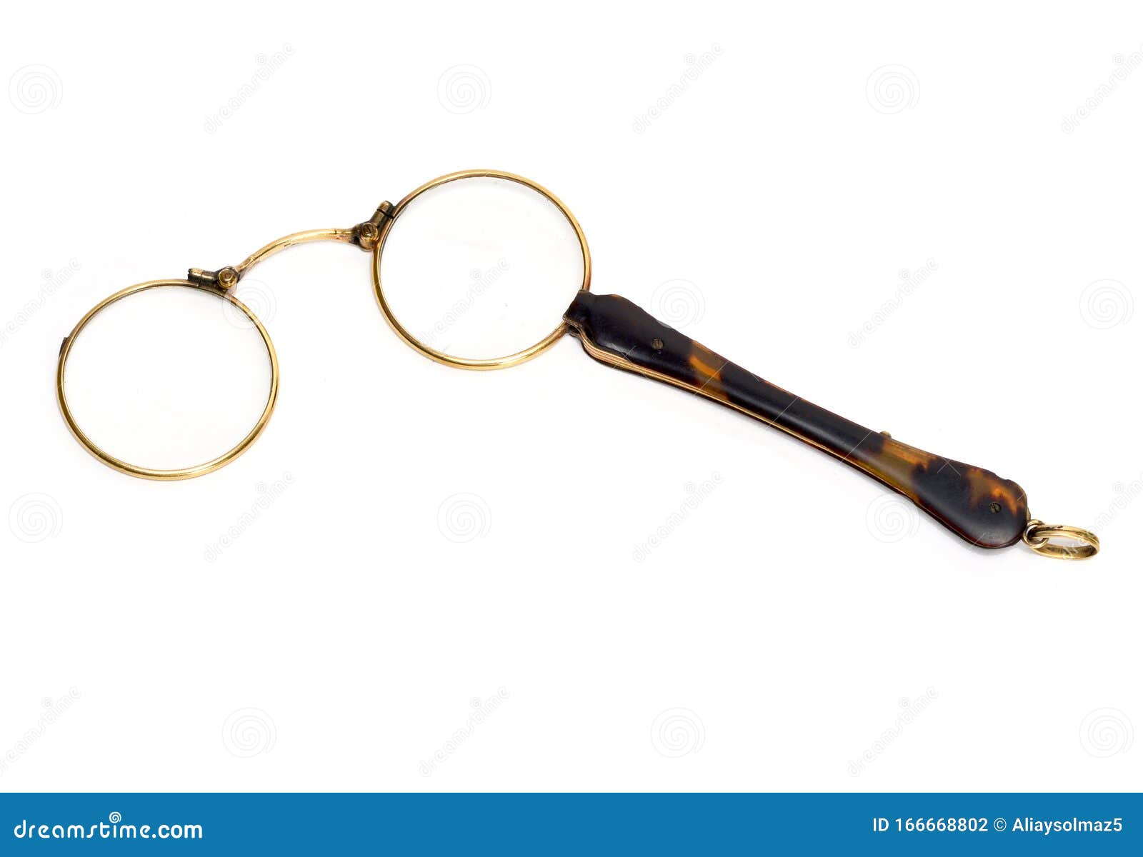 Antique Eye Glasses. Round Antique Eye Glasses Stock Photo - Image of ...