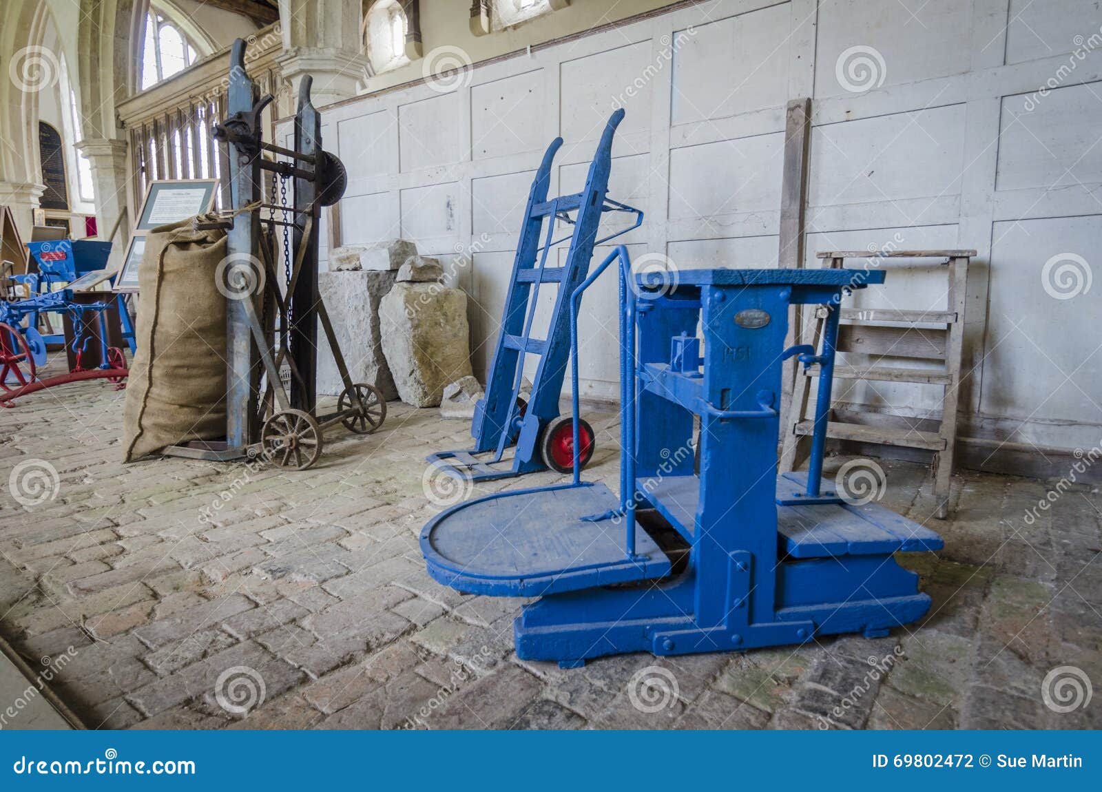 Antique Farming Equipment - Scales Stock Photo - Image of scales ...