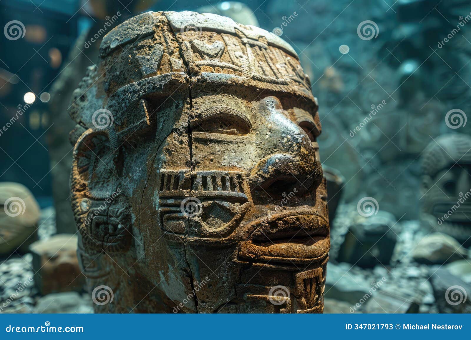 Antique Finds of Ancient Civilization, Historical Artifacts Stock Image ...