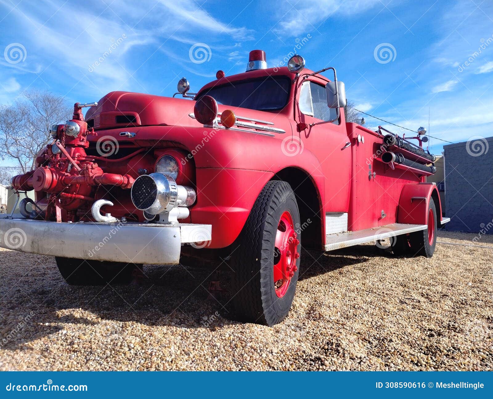 Antique fire truck history stock photo. Image of historical - 308590616