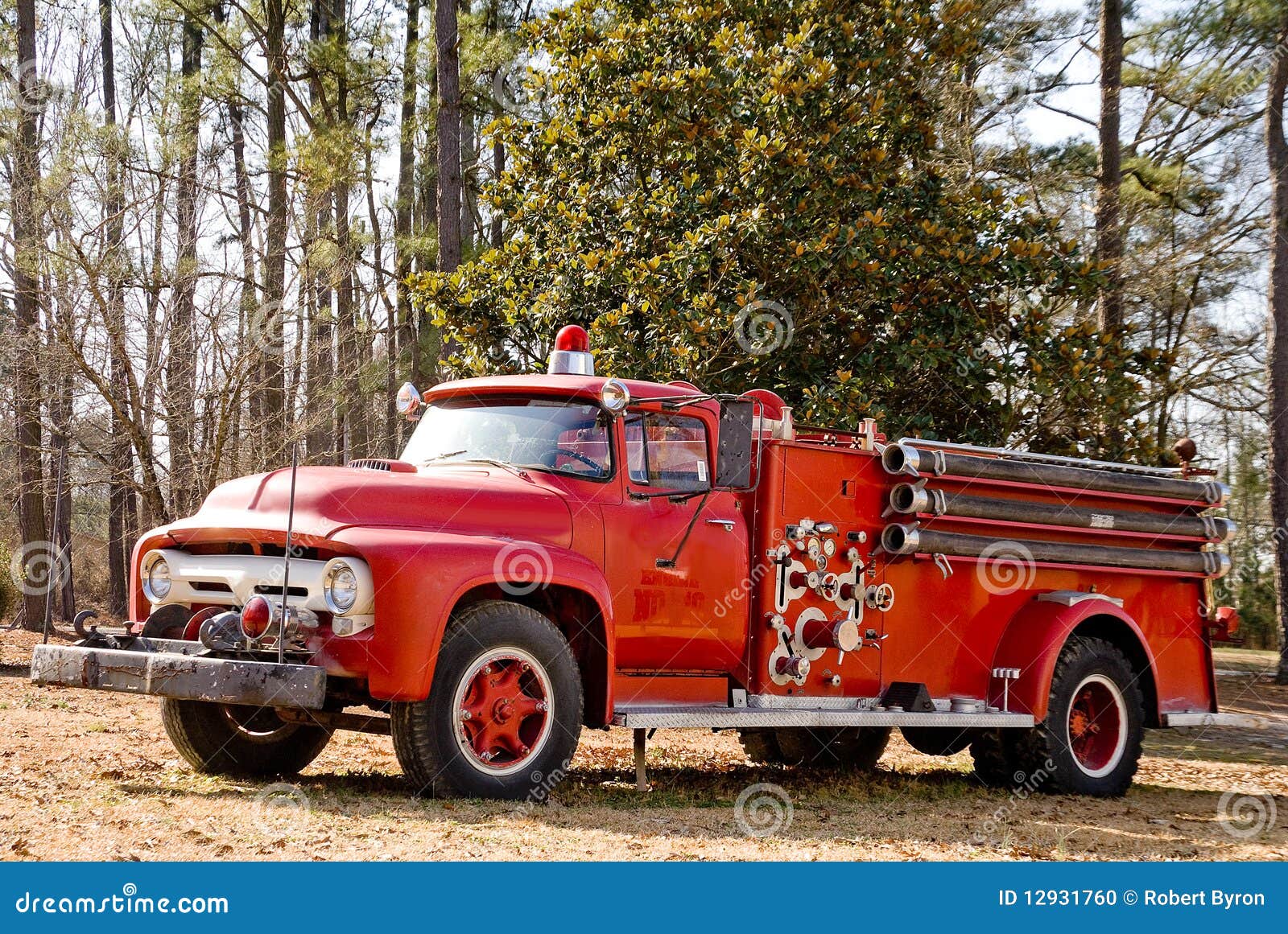 Antique Firetruck stock photo. Image of classic, bell - 12931760