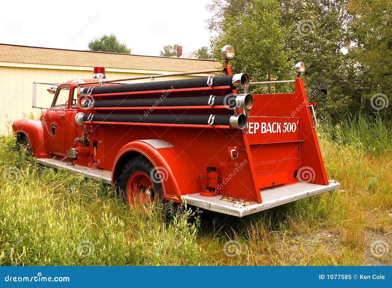 Antique Firetruck Stock Photo | CartoonDealer.com #31355316