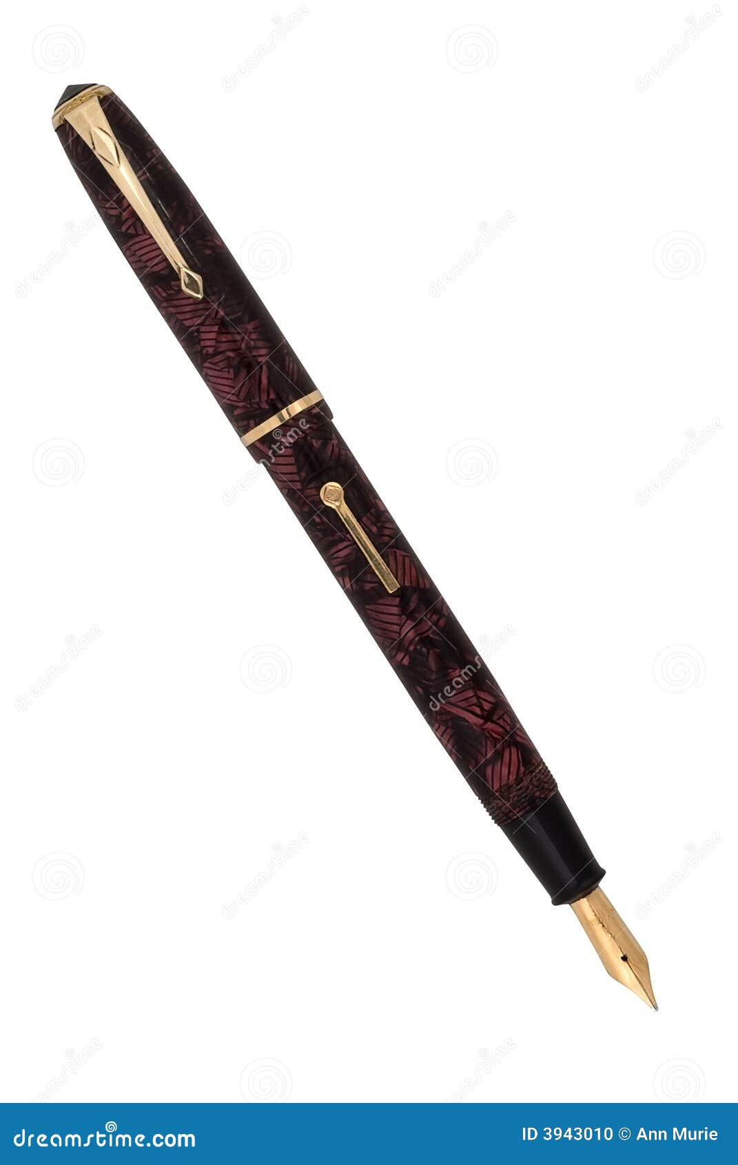 Antique Fountain Pen stock photo. Image of classic, antique - 3943010