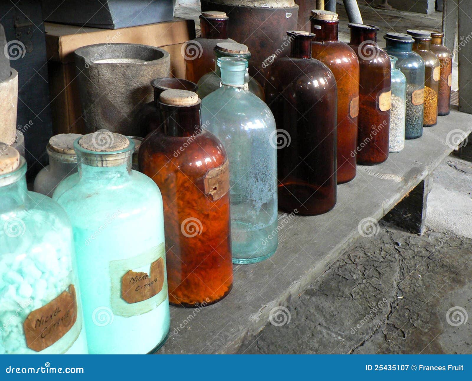 Antique glass bottles stock image. Image of bottle, vintage - 25435107