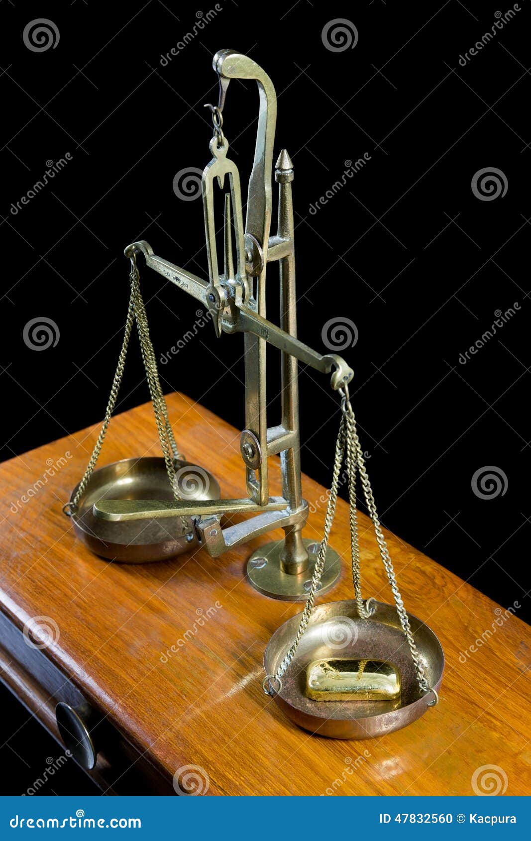 Antique Gold Scale stock photo. Image of space, group - 47832560