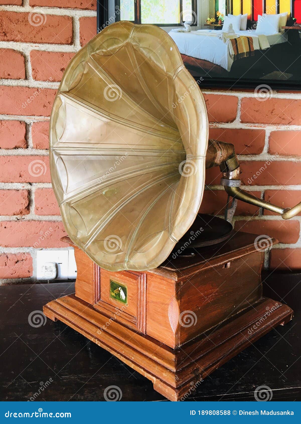 Antique grammar phone editorial stock photo. Image of beautiful - 189808588