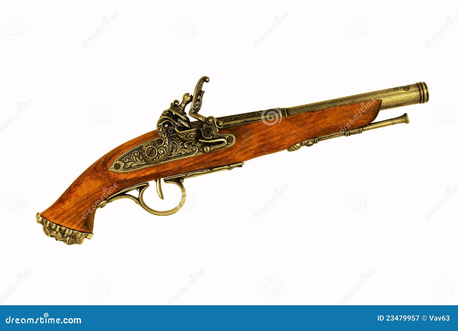 Antique Gun Eighteenth-nineteenth Centuries. Stock Image ...