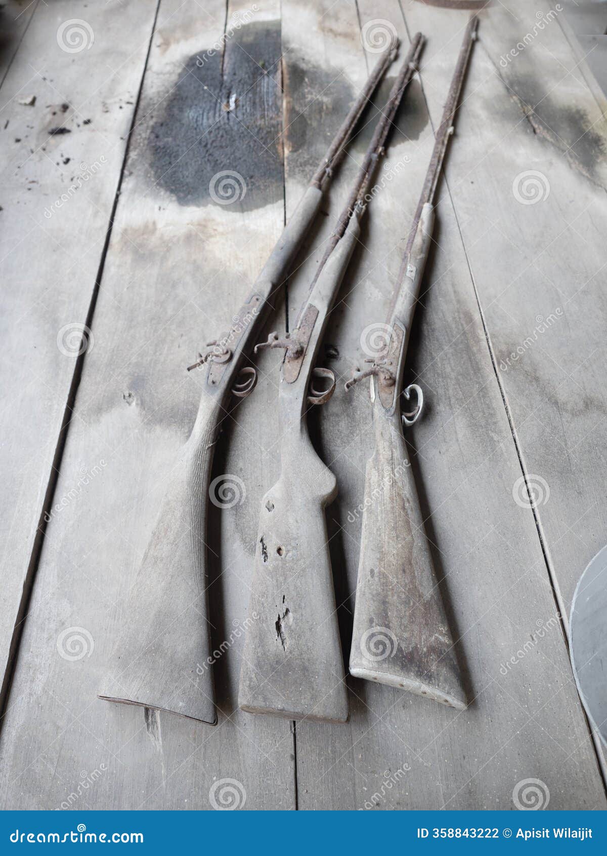 An Antique Gun that Was Made by Hand Stock Photo - Image of weapon ...