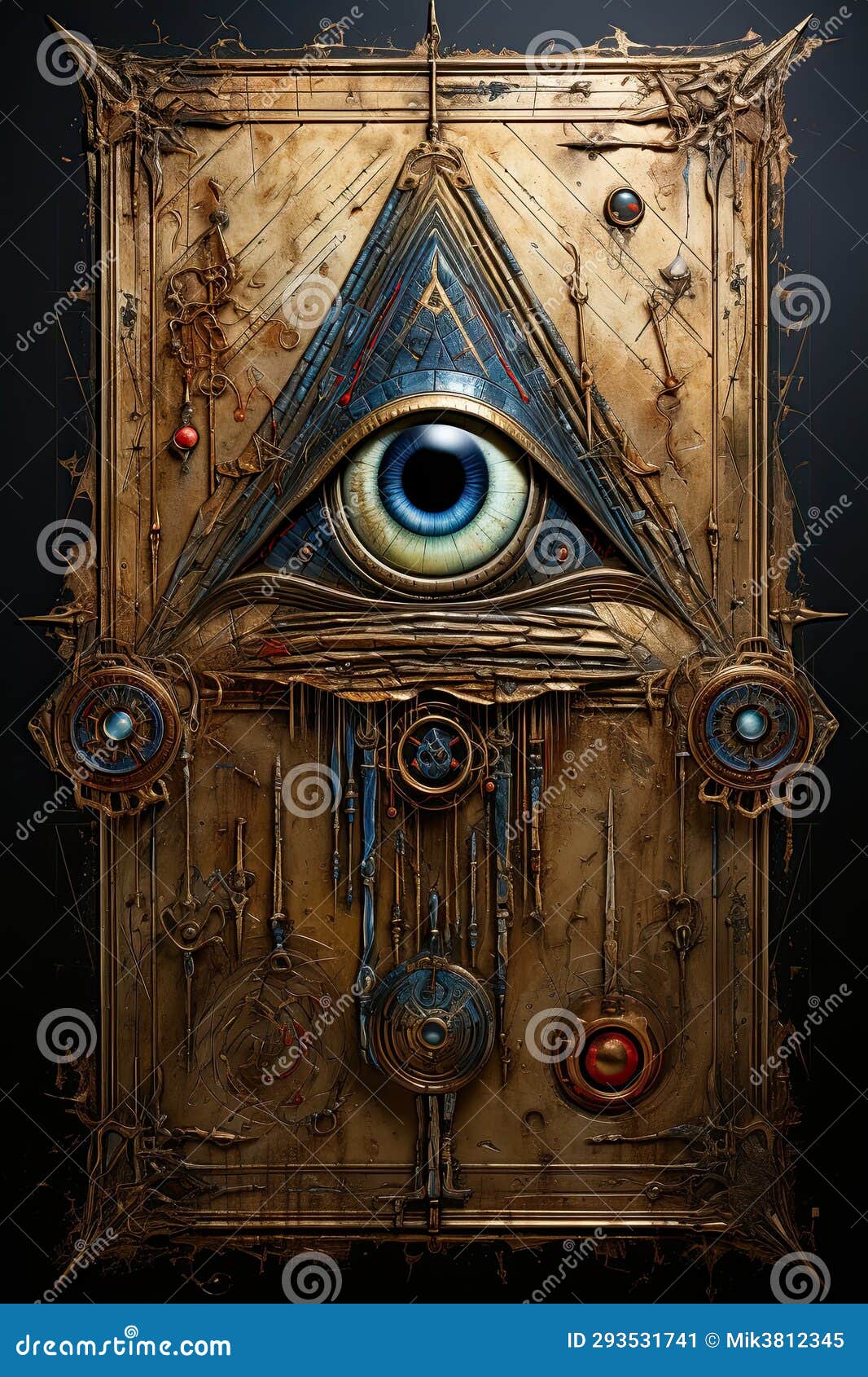 Antique Handwritten Codex Illustration. Stock Illustration ...