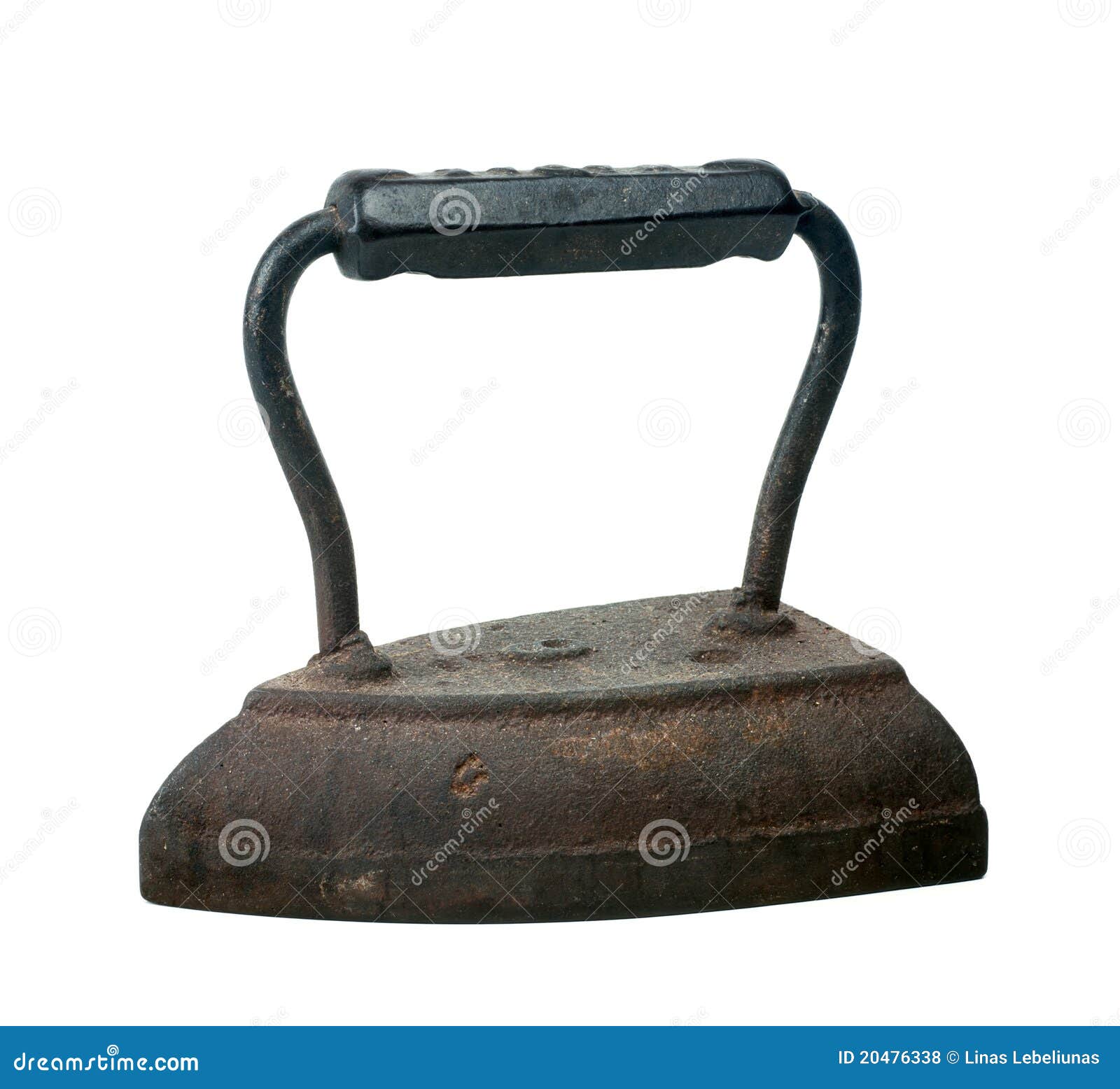Old, Antique Iron. Housework. Royalty-Free Stock Image | CartoonDealer ...