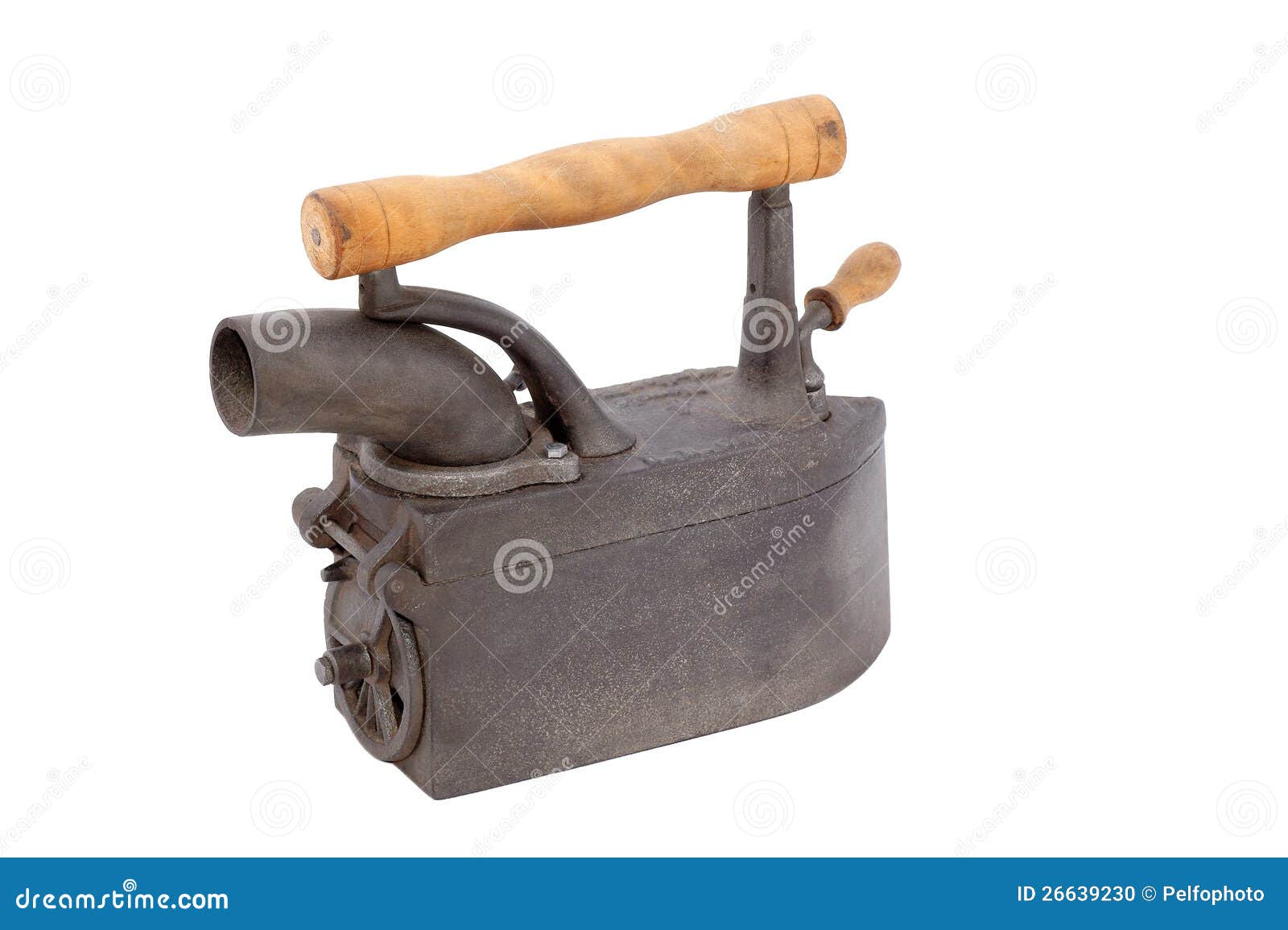 Antique iron. stock photo. Image of artful, antiquities - 26639230