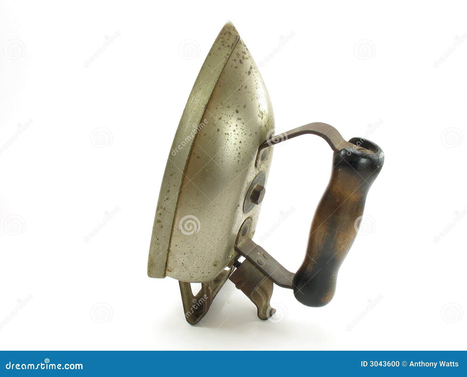 Antique Iron stock photo. Image of clothes, iron, metal - 3043600