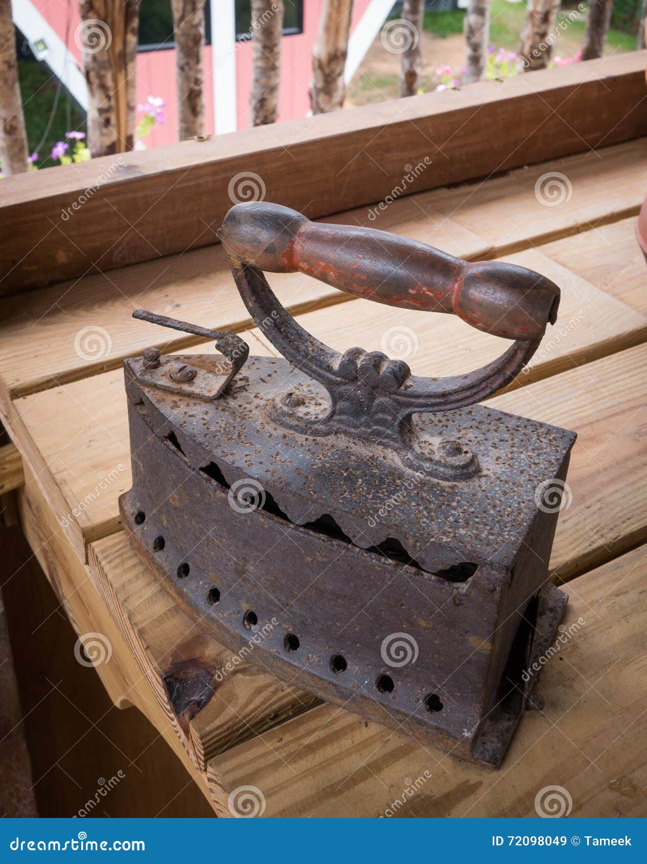Antique Iron , Old Iron and Vintage Iron Stock Image - Image of country ...
