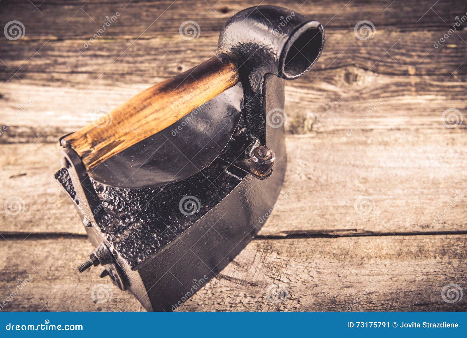 Antique iron stock image. Image of iron, device, works - 73175791