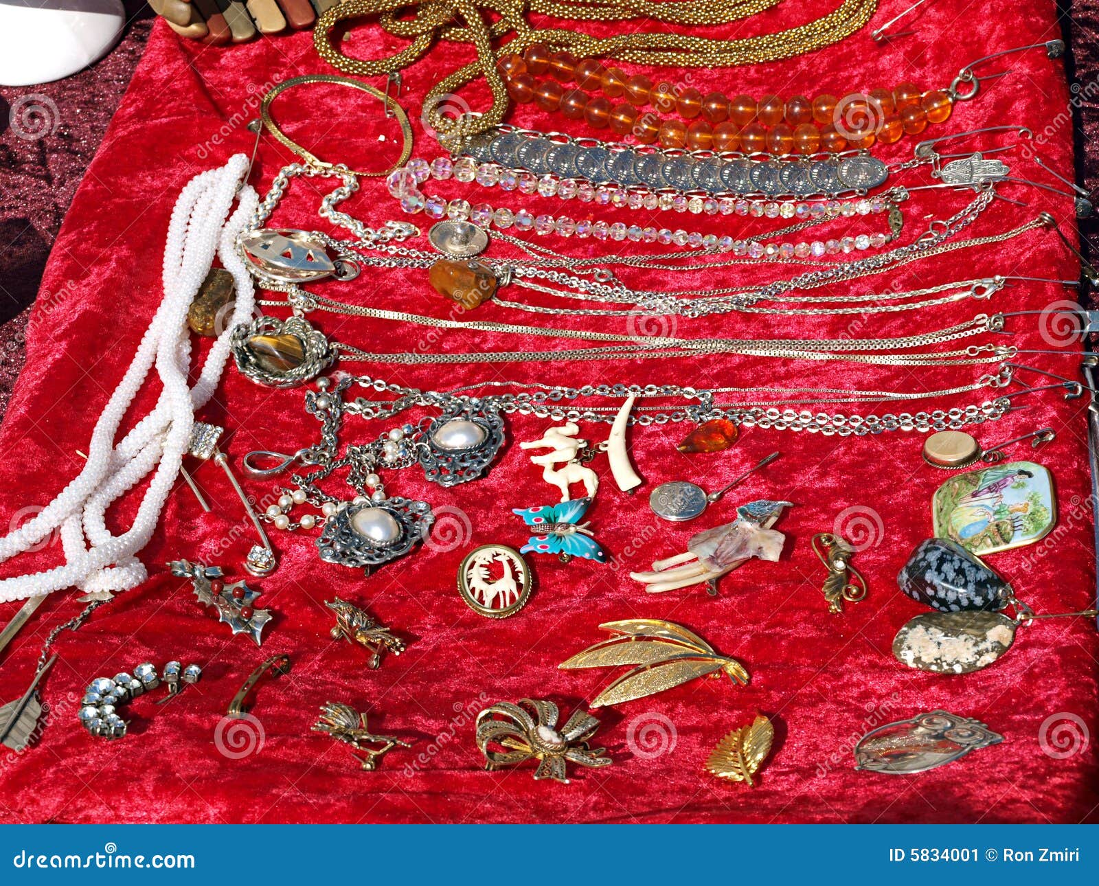 Antique jewelry display stock image. Image of diamond - 5834001