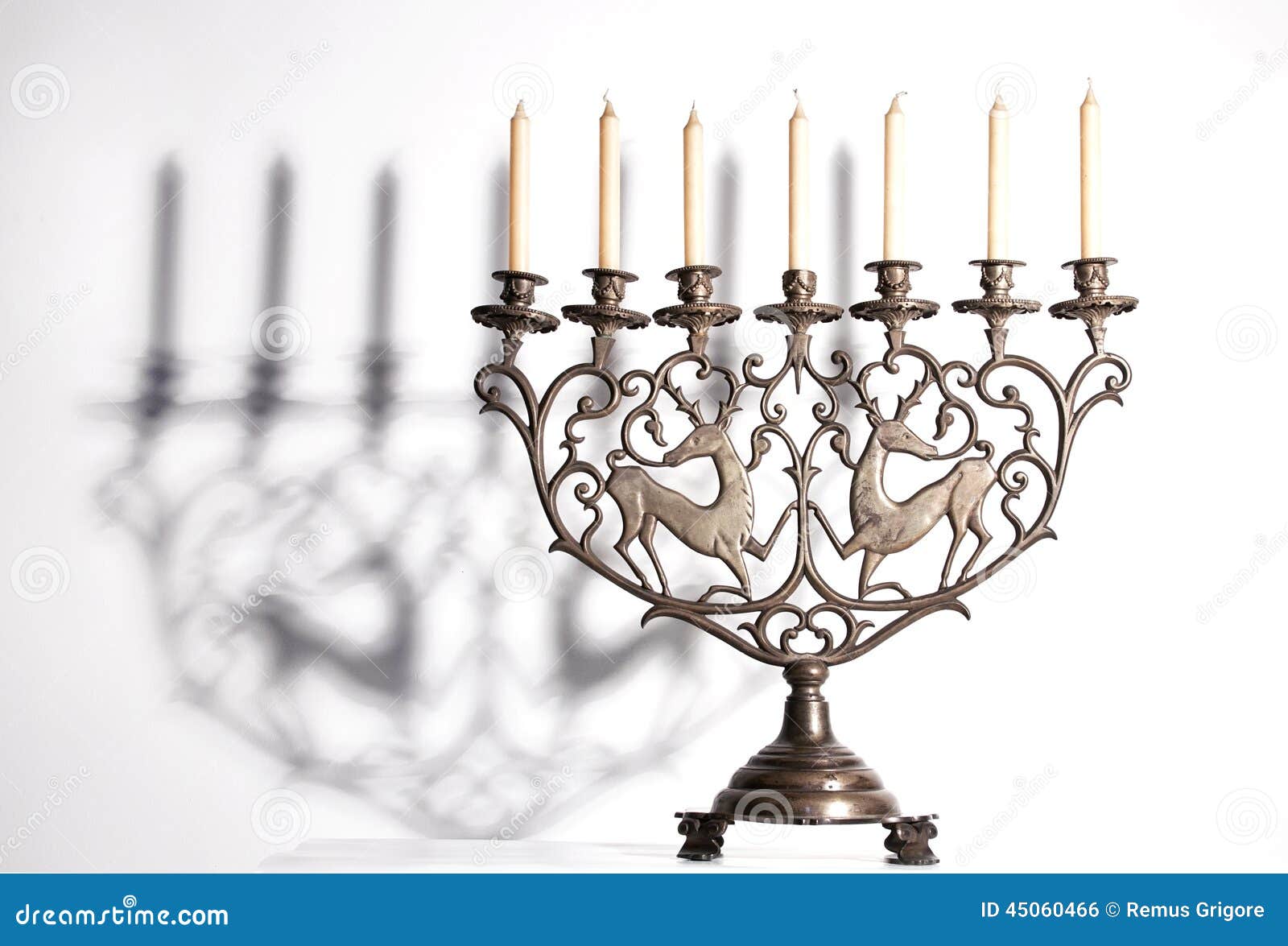 Jewish Menorah - A Symbol Of The Jewish Royalty-Free Stock Photo ...