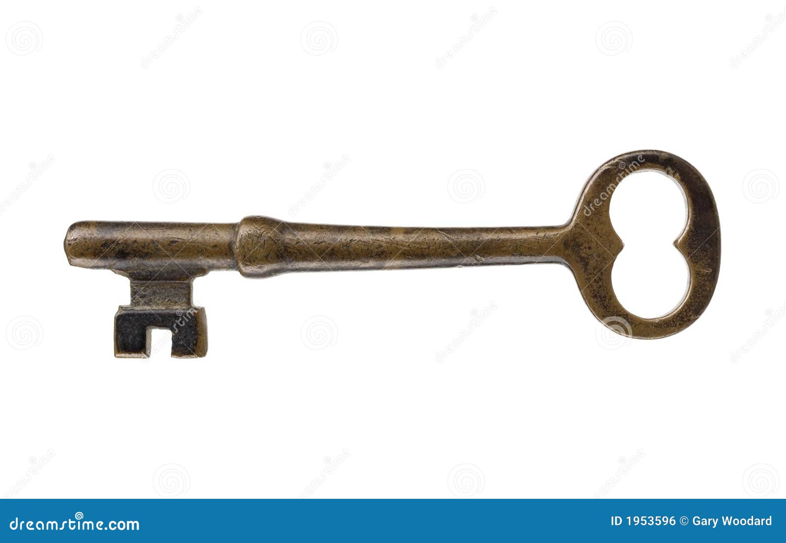 Antique Key. stock photo. Image of worn, skeleton, lock - 1953596