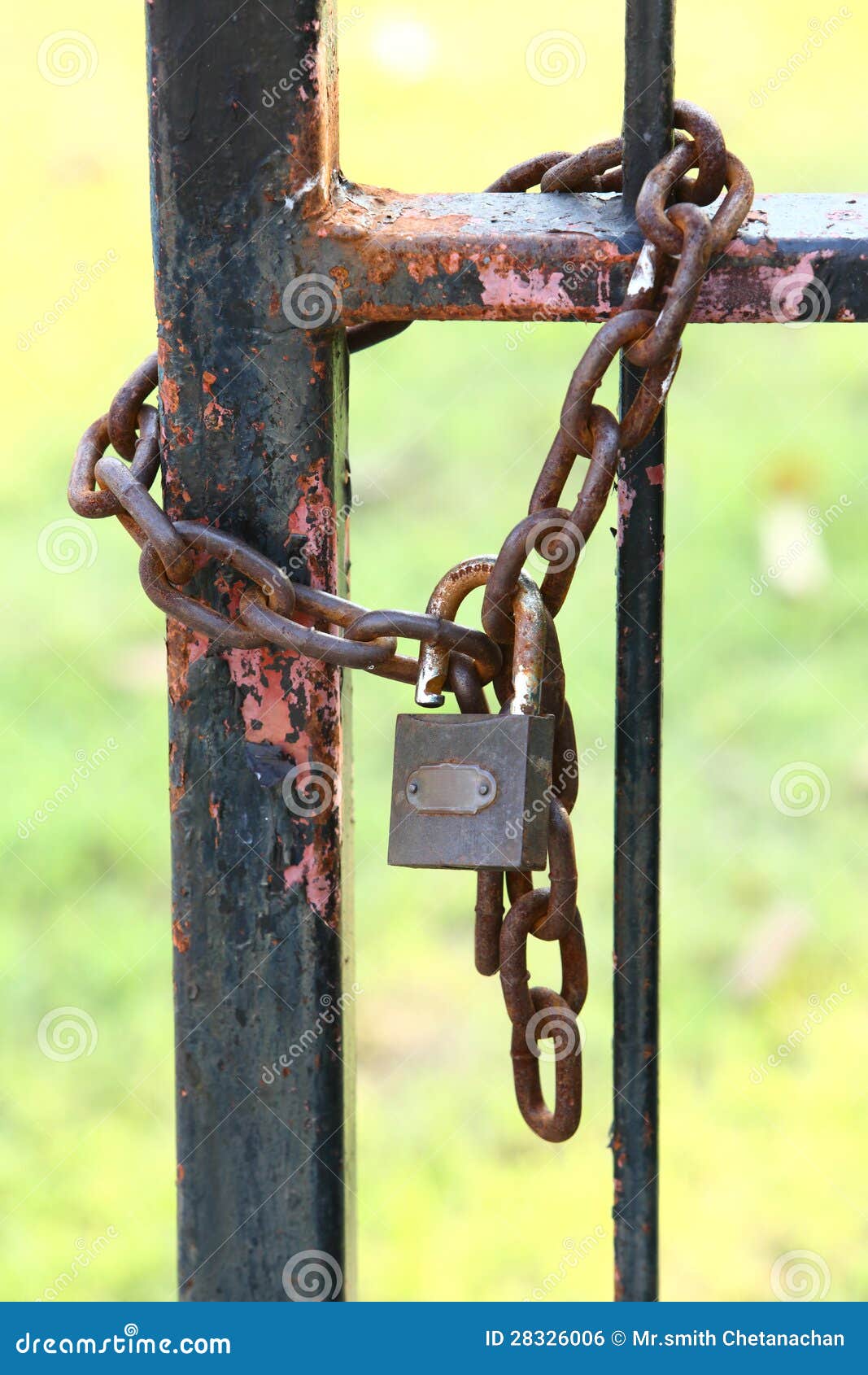 Antique key and chain stock photo. Image of antique, grunge - 28326006