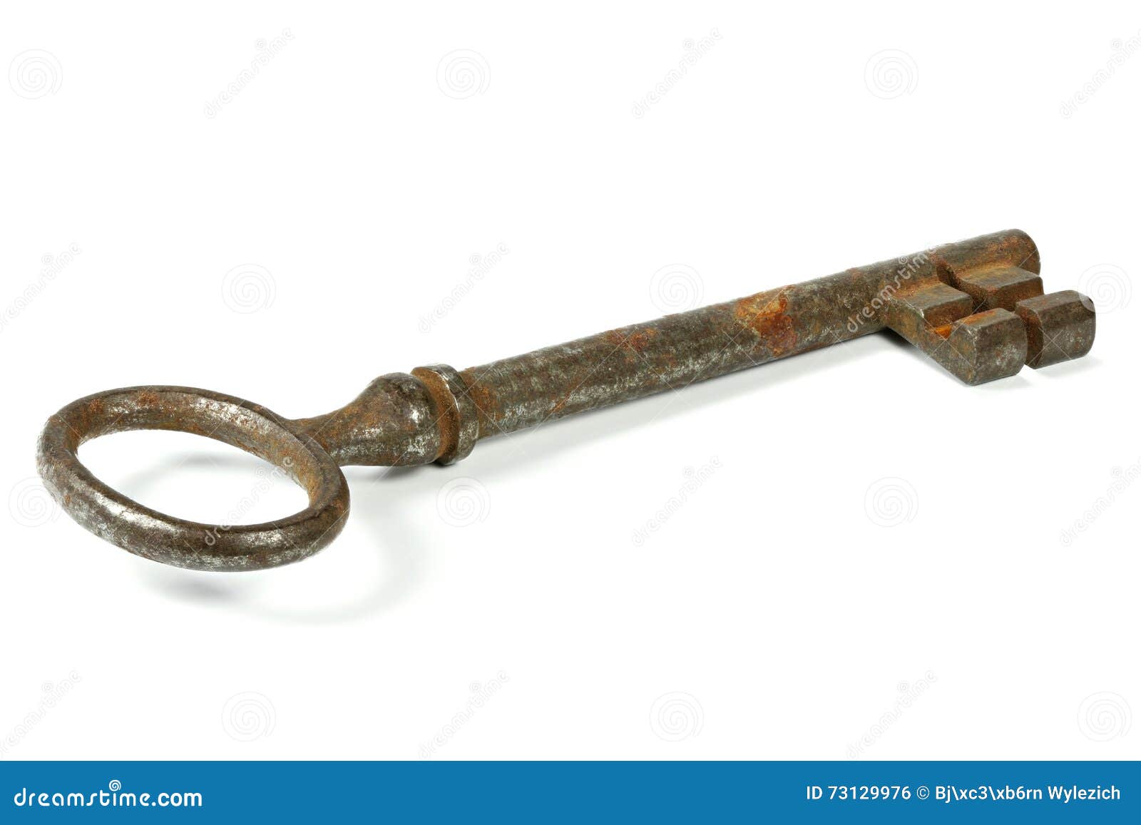 Antique key stock photo. Image of hackneyed, safety, metal - 73129976