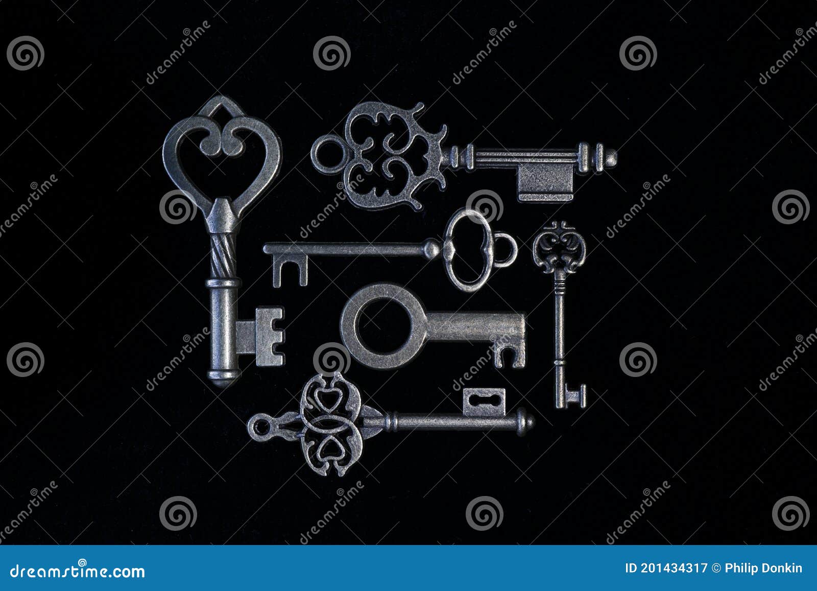 Antique Keys stock image. Image of bronze, locks, creative - 201434317