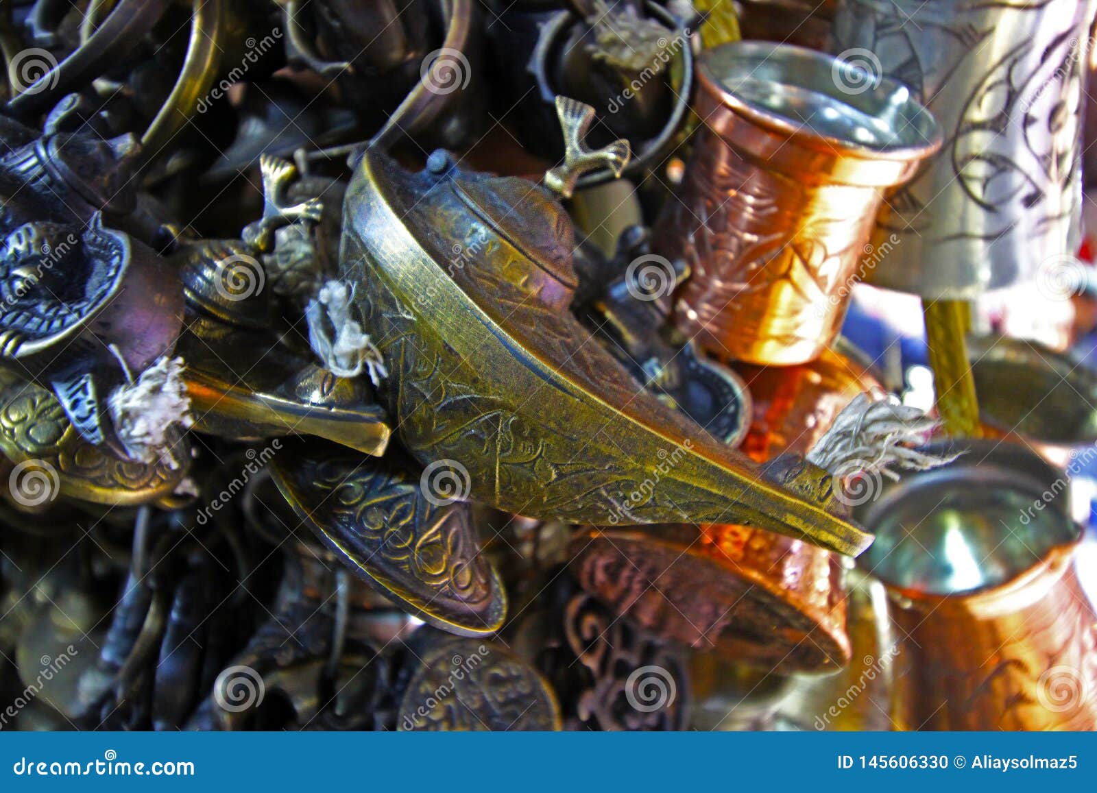 Antique Lamp, Aladdin`s Lamp, Lantern Stock Photo - Image of culture ...