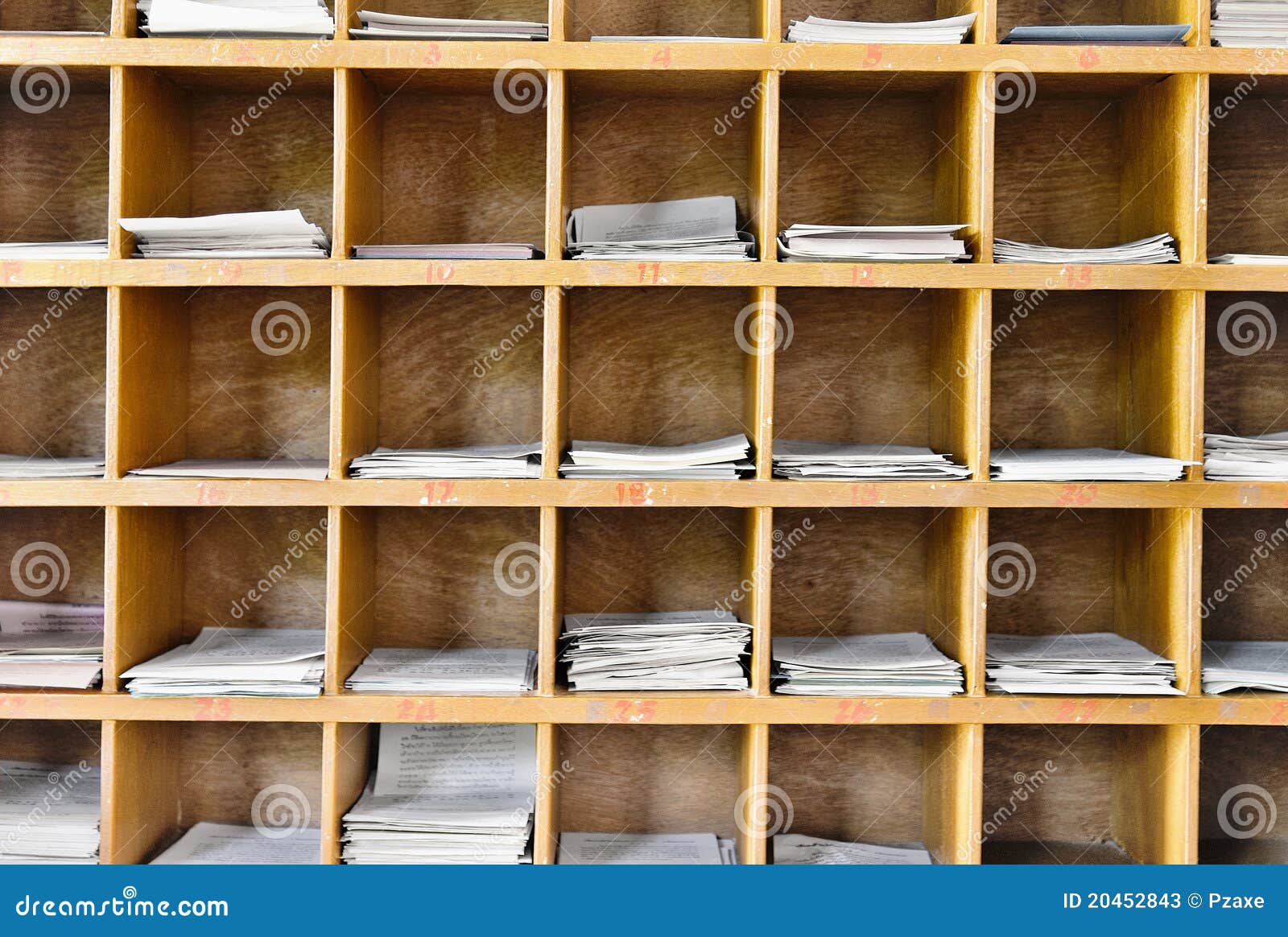 Antique Library File - Background in Retro Style Stock Image - Image of ...