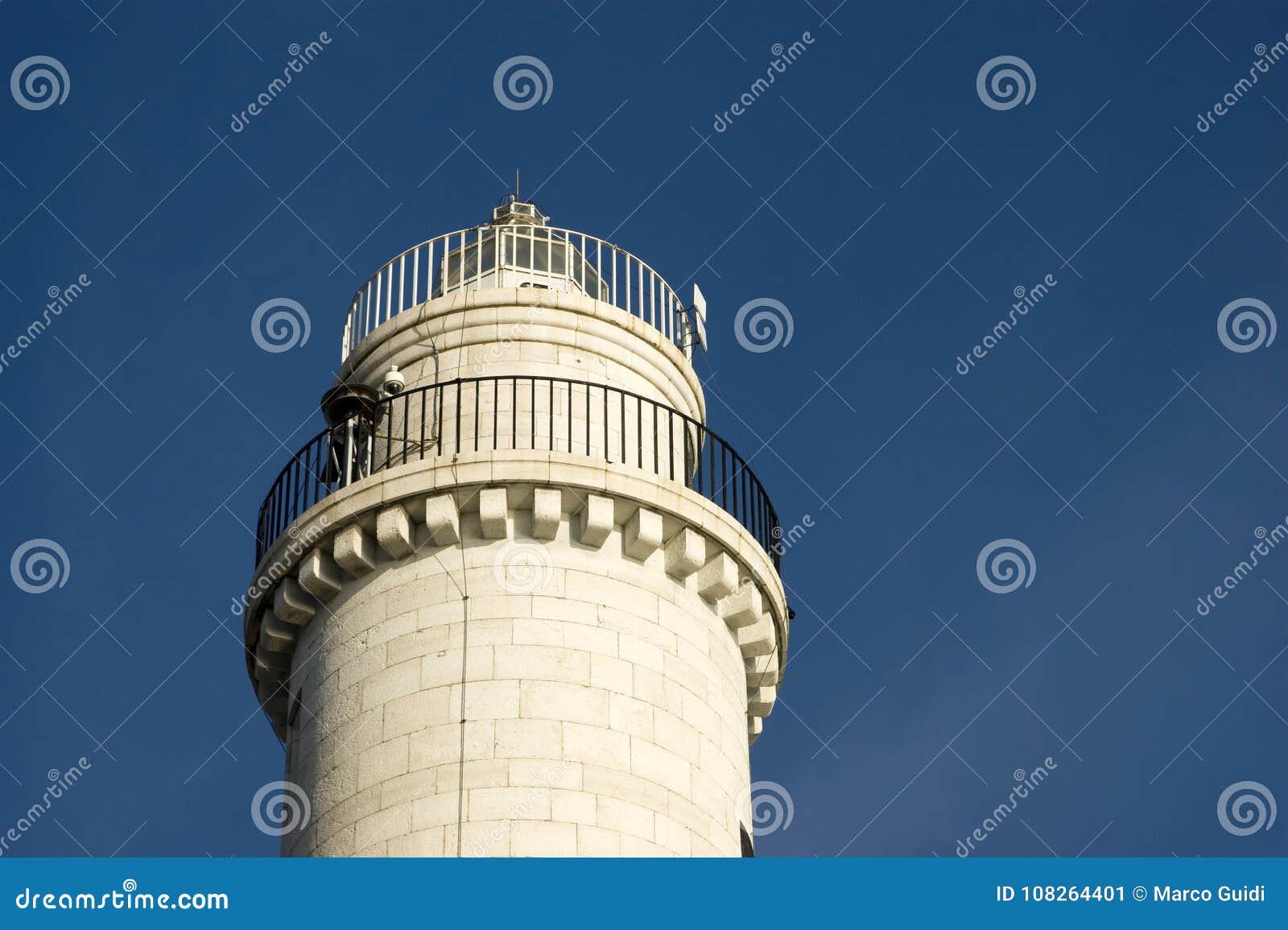 Lighthouse for Navigation Control Stock Image - Image of lighthouse ...