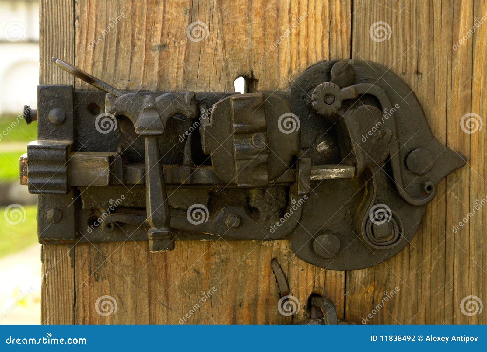 Antique lock stock photo. Image of ornate, object, home - 11838492