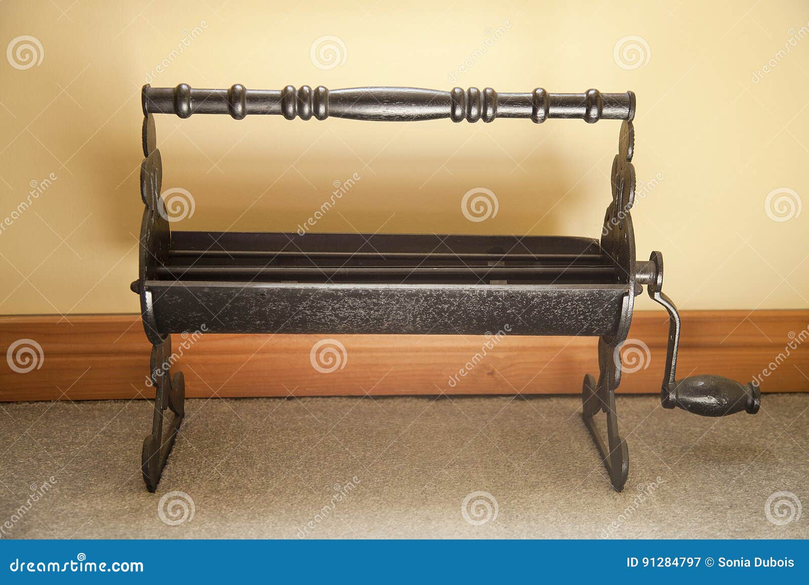 Antique log roller stock image. Image of fabrication - 91284797