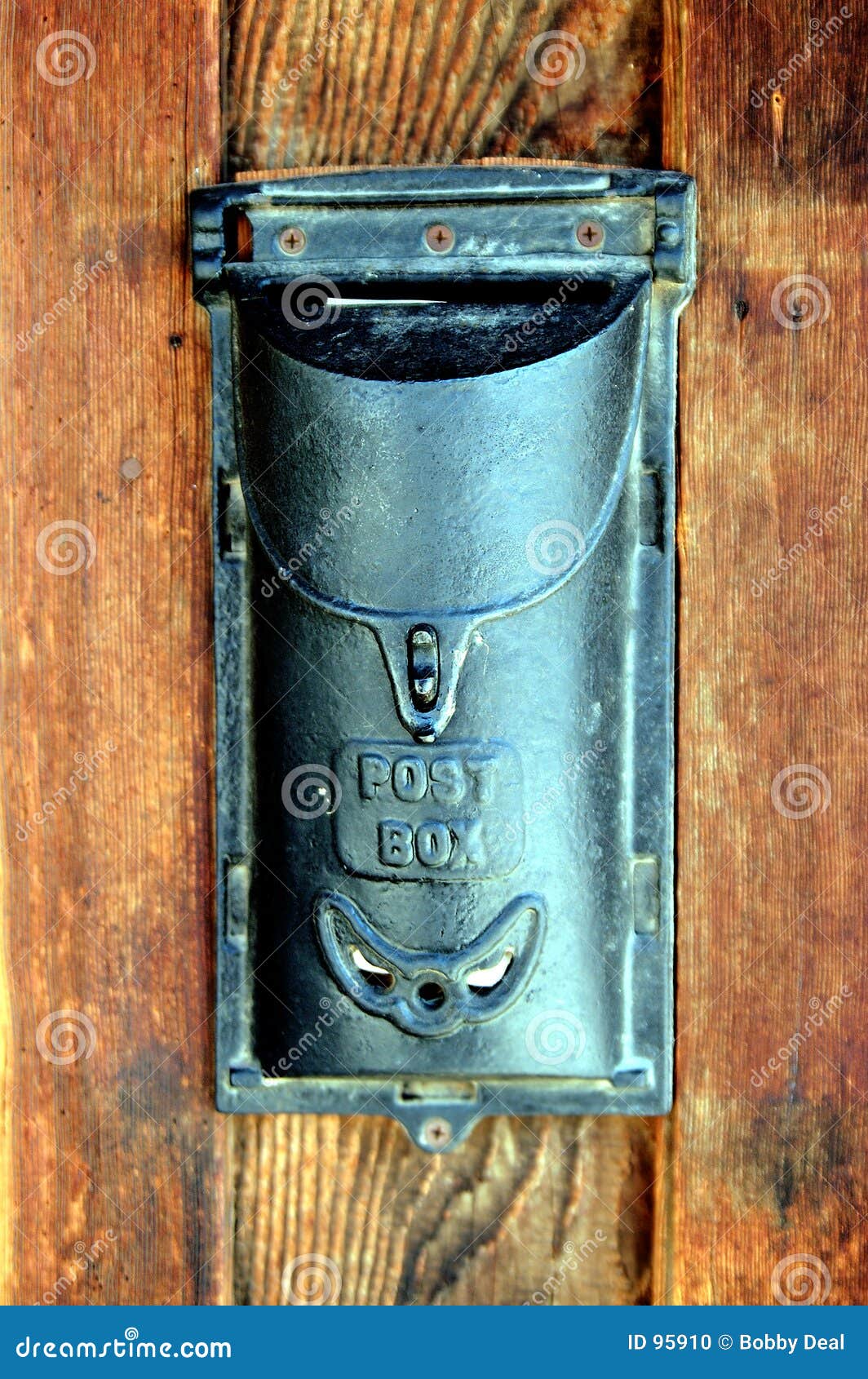 Antique Mail Box stock photo. Image of postage, cast, postal - 95910