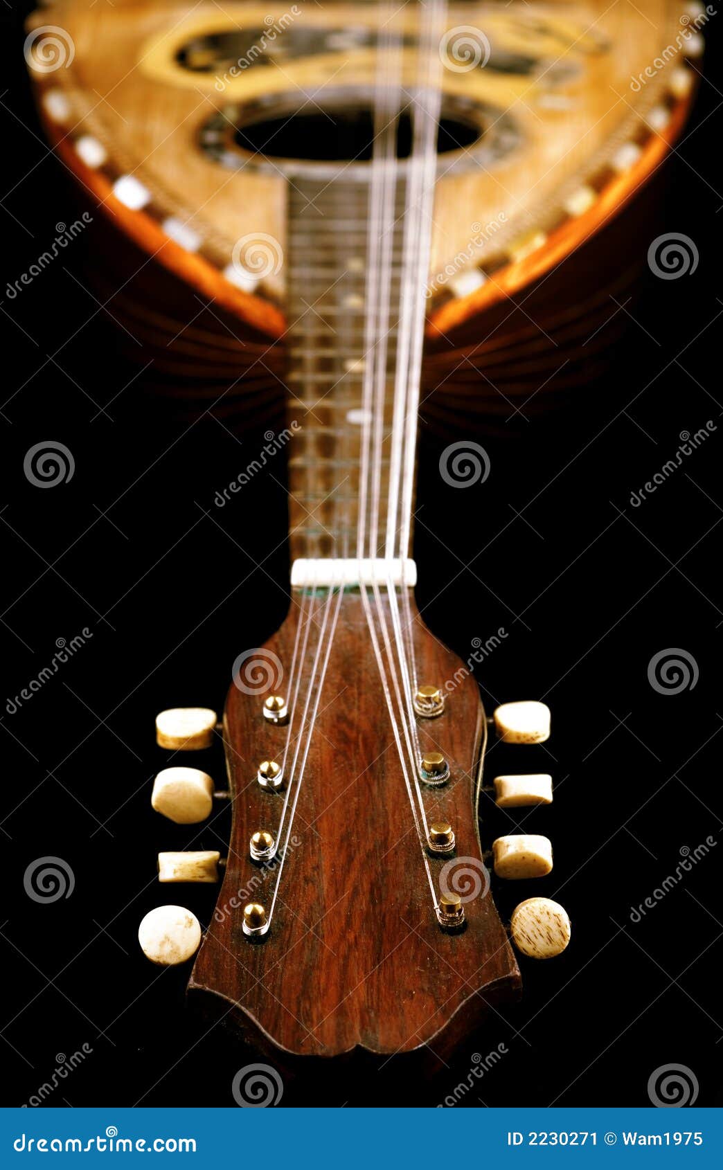 Antique Mandolin stock image. Image of sound, body, instrument - 2230271