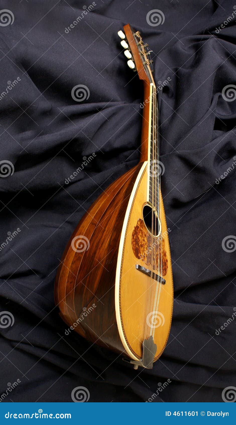 Antique mandolin stock image. Image of fiddling, frets - 4611601