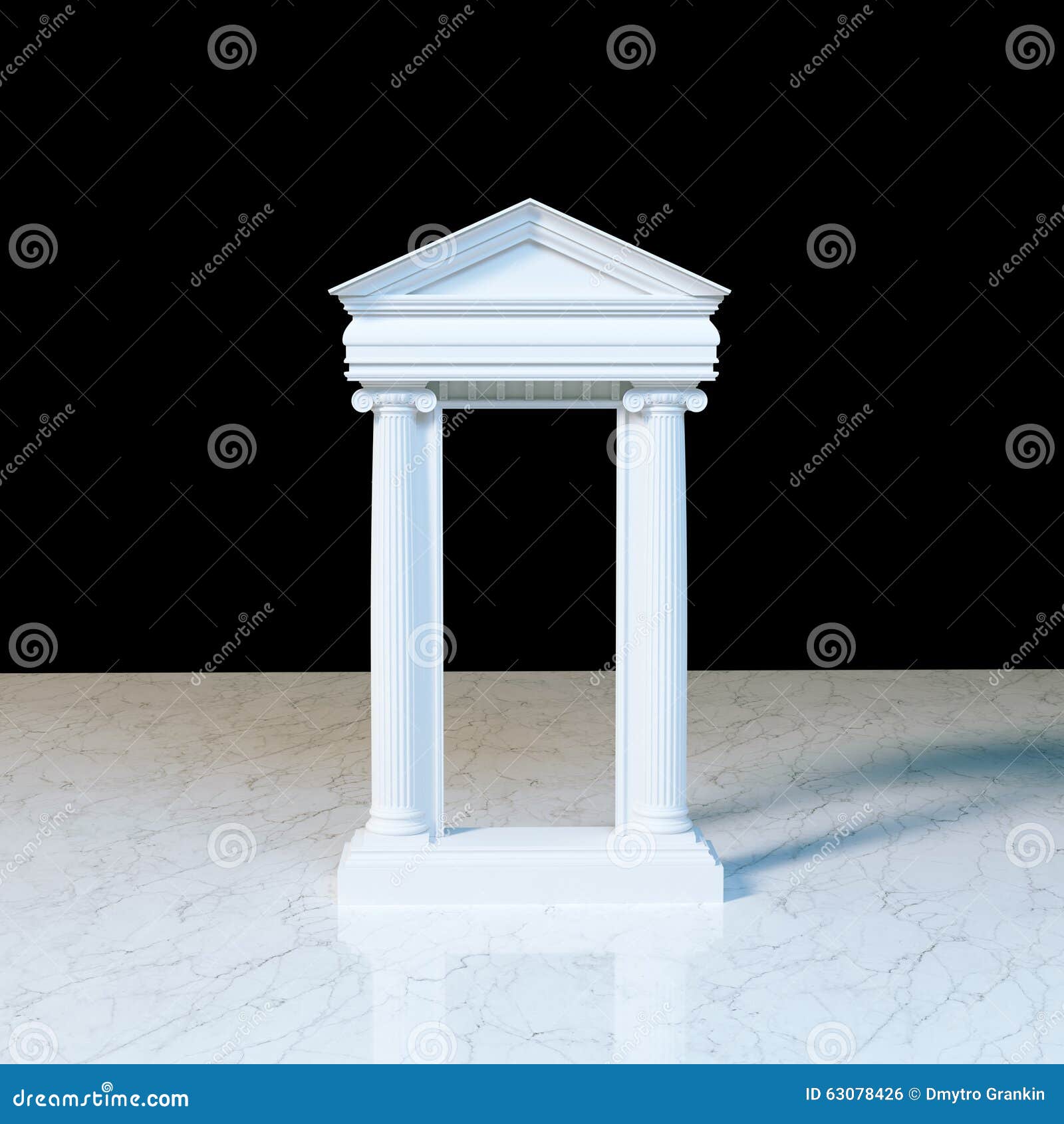 Antique Marble Statue Seamless Pattern. Greek Or Roman Sculptures, Gods ...