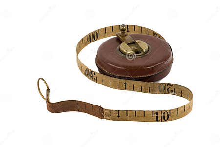 Antique Measuring Tape stock image. Image of vintage, meter - 2392387