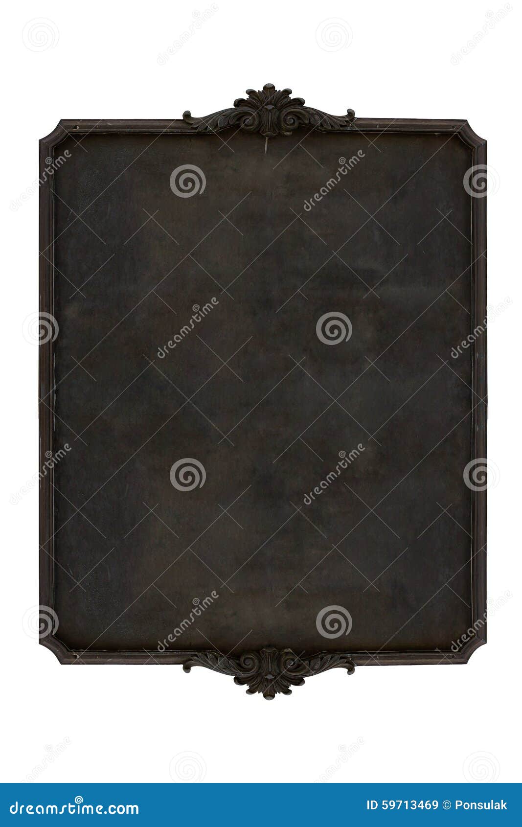 Antique menu board. stock image. Image of style, frame - 59713469