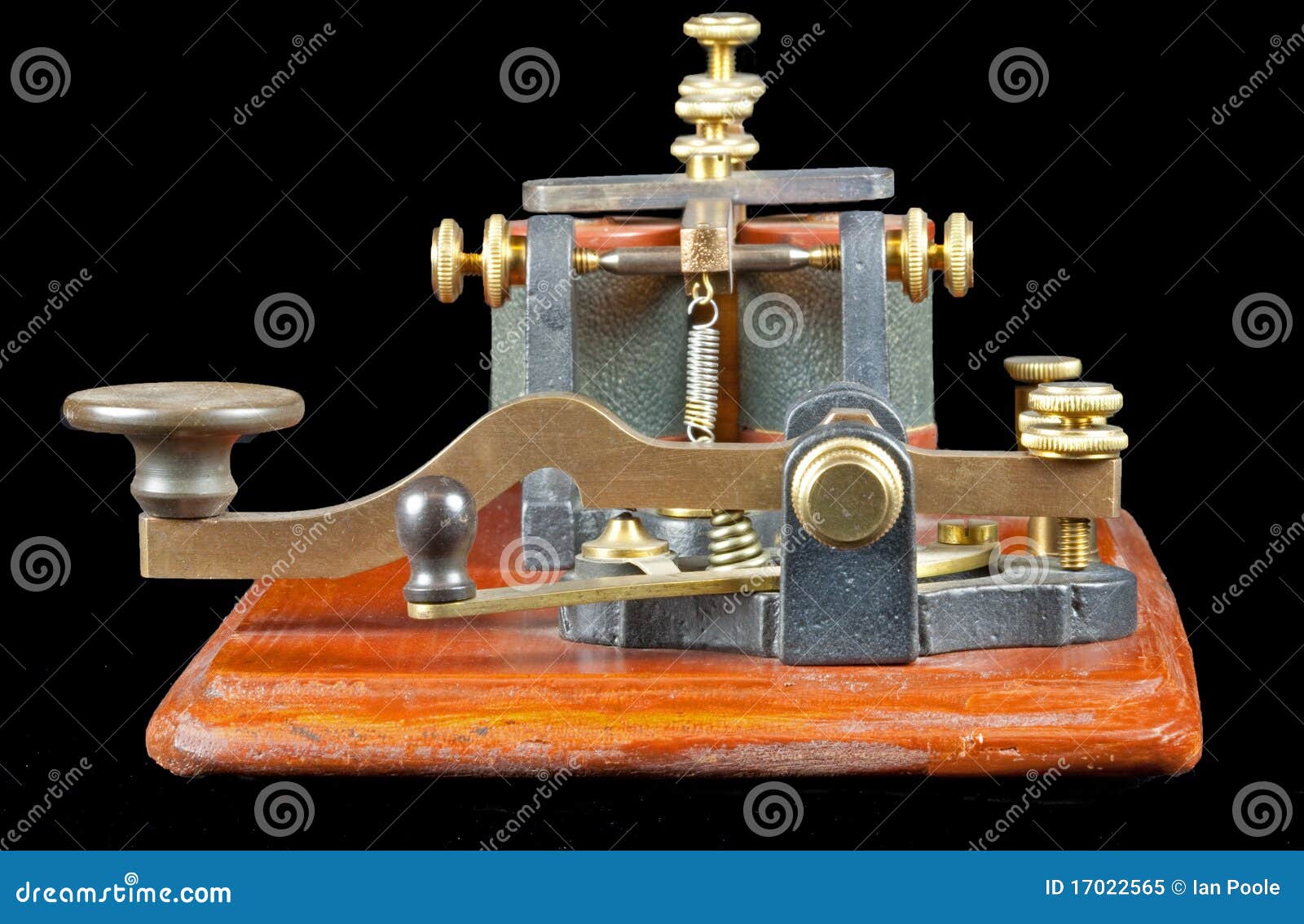 Antique Morse Key stock image. Image of vintage, telegraph - 17022565