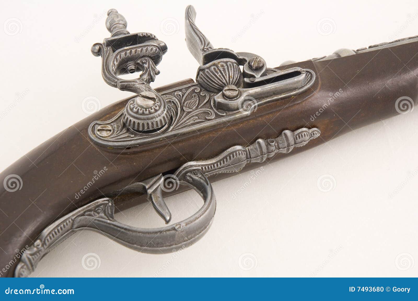 Antique Musket Replica Royalty-Free Stock Image | CartoonDealer.com ...