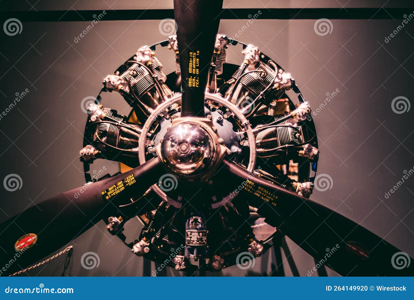 Antique Old Aerial Engine Antique Editorial Image - Image of factory ...
