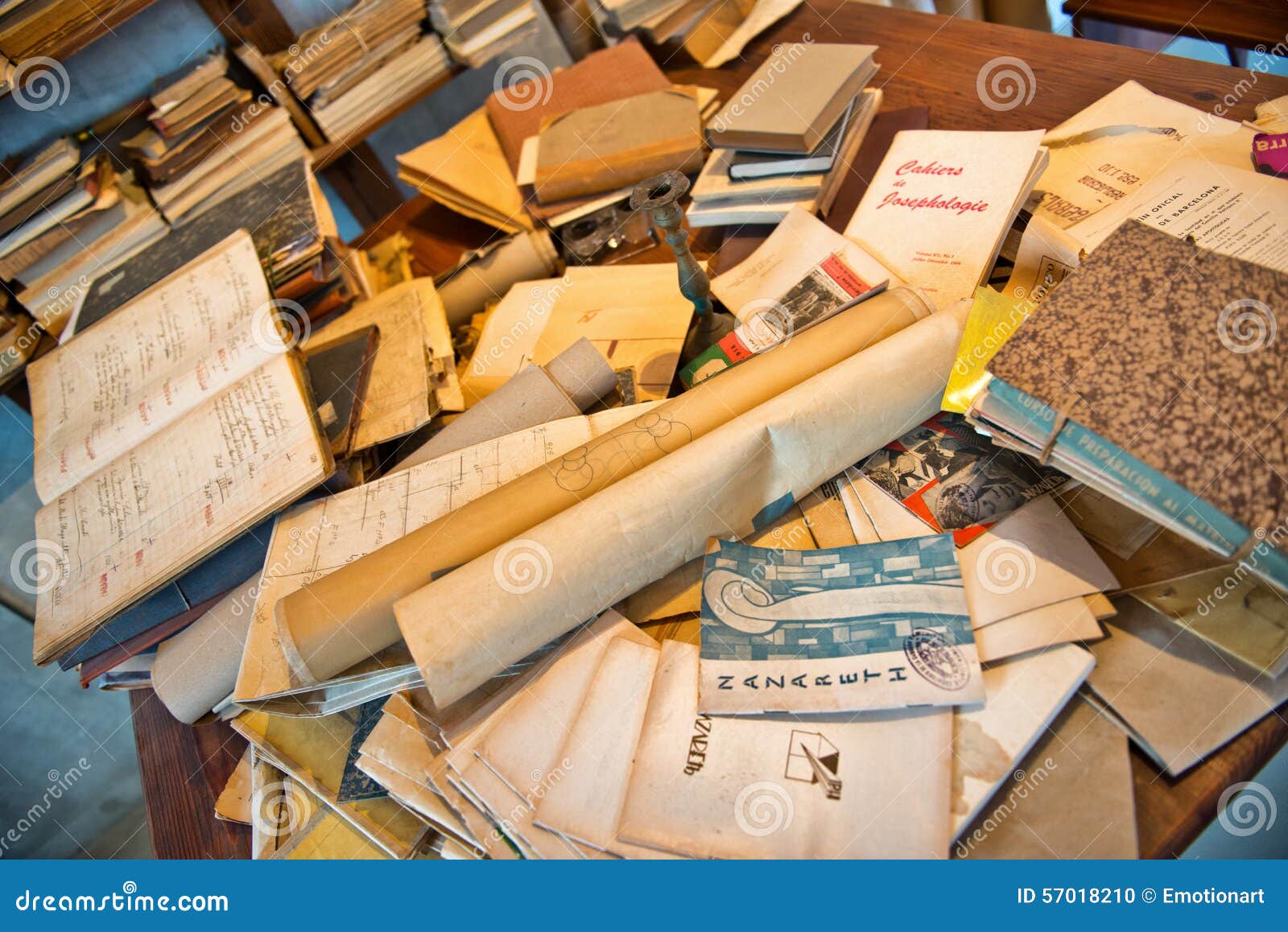 Antique Old Aged Books Stacked Stock Photo - Image of closeup, bookshop ...