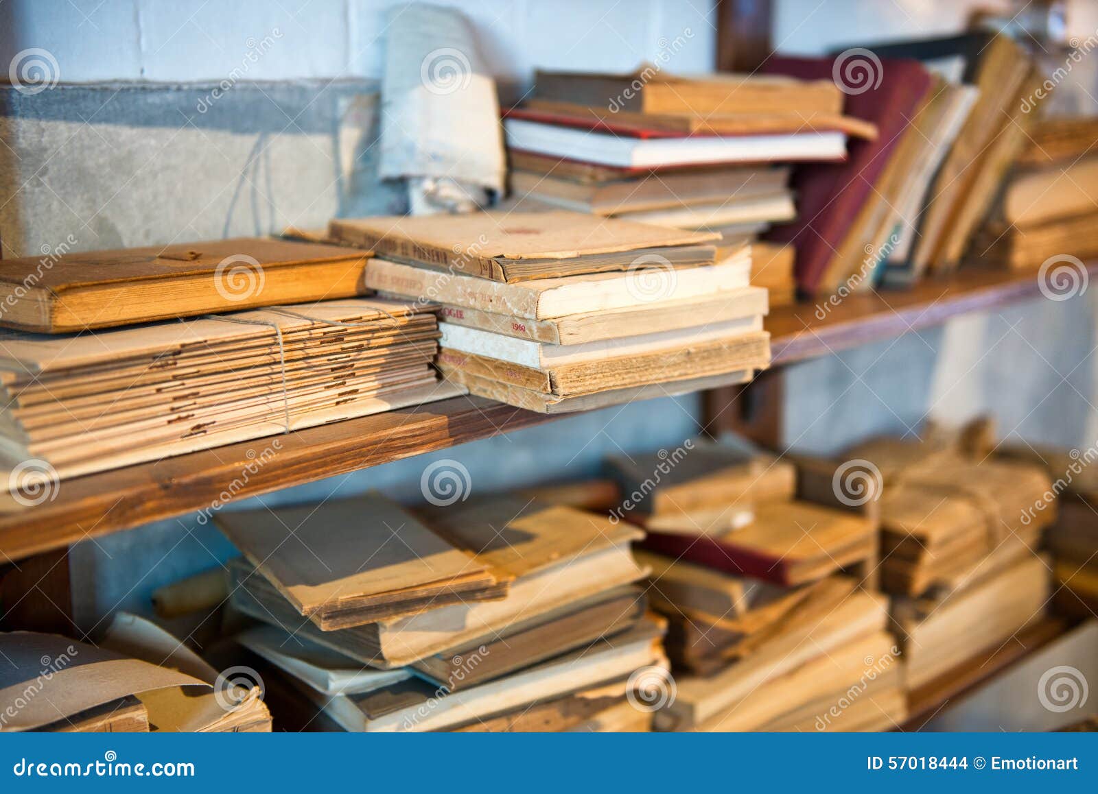Antique Old Aged Books Stacked Editorial Stock Image - Image of ...