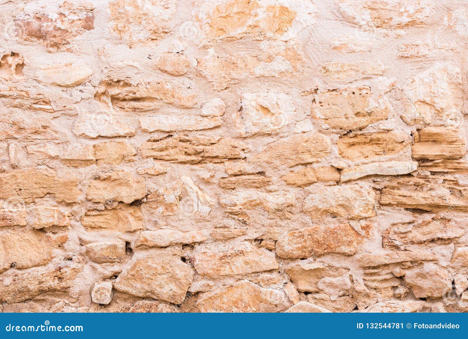 Antique Old Stone Wall Background Texture Stock Image - Image of ...
