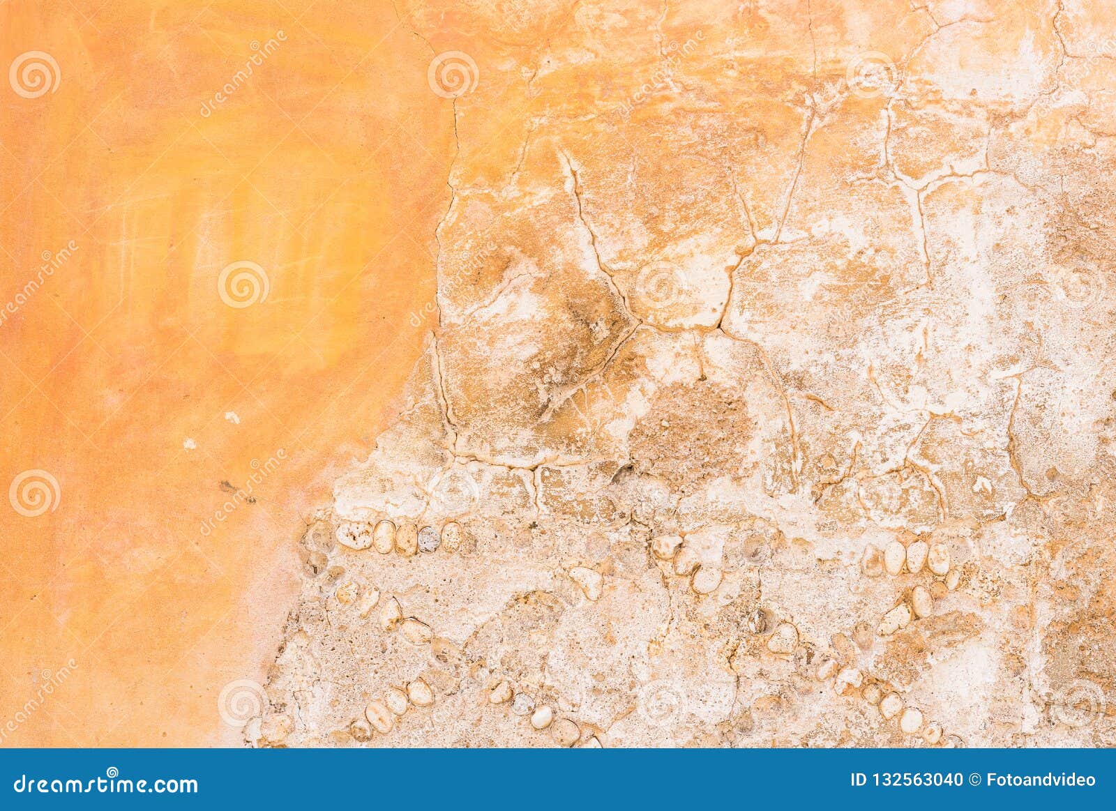 Antique Old Stucco Wall Background Texture, Close-up Stock Photo ...