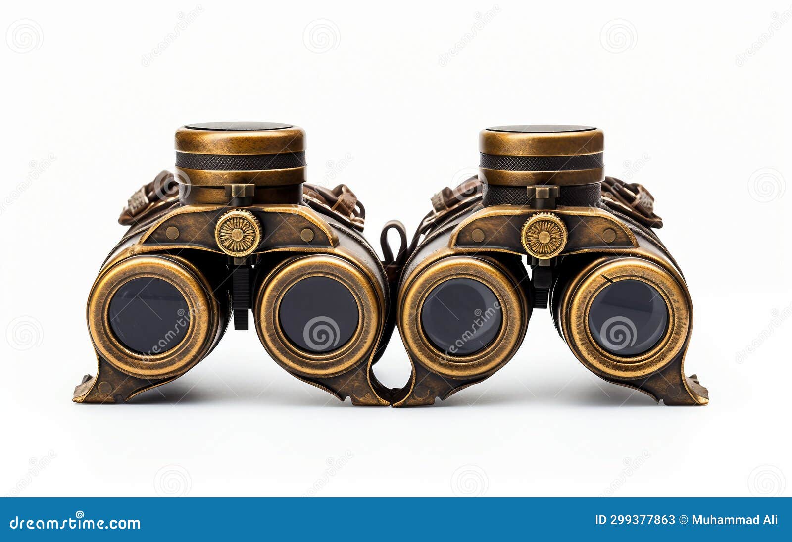 Antique Optics on White Background Stock Image - Image of specialist ...