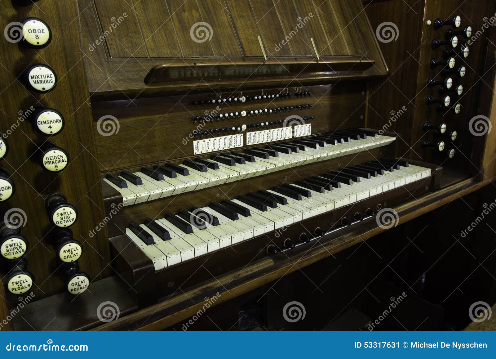 Antique Organ Fairground Automaton Organ Statue Stock Image ...
