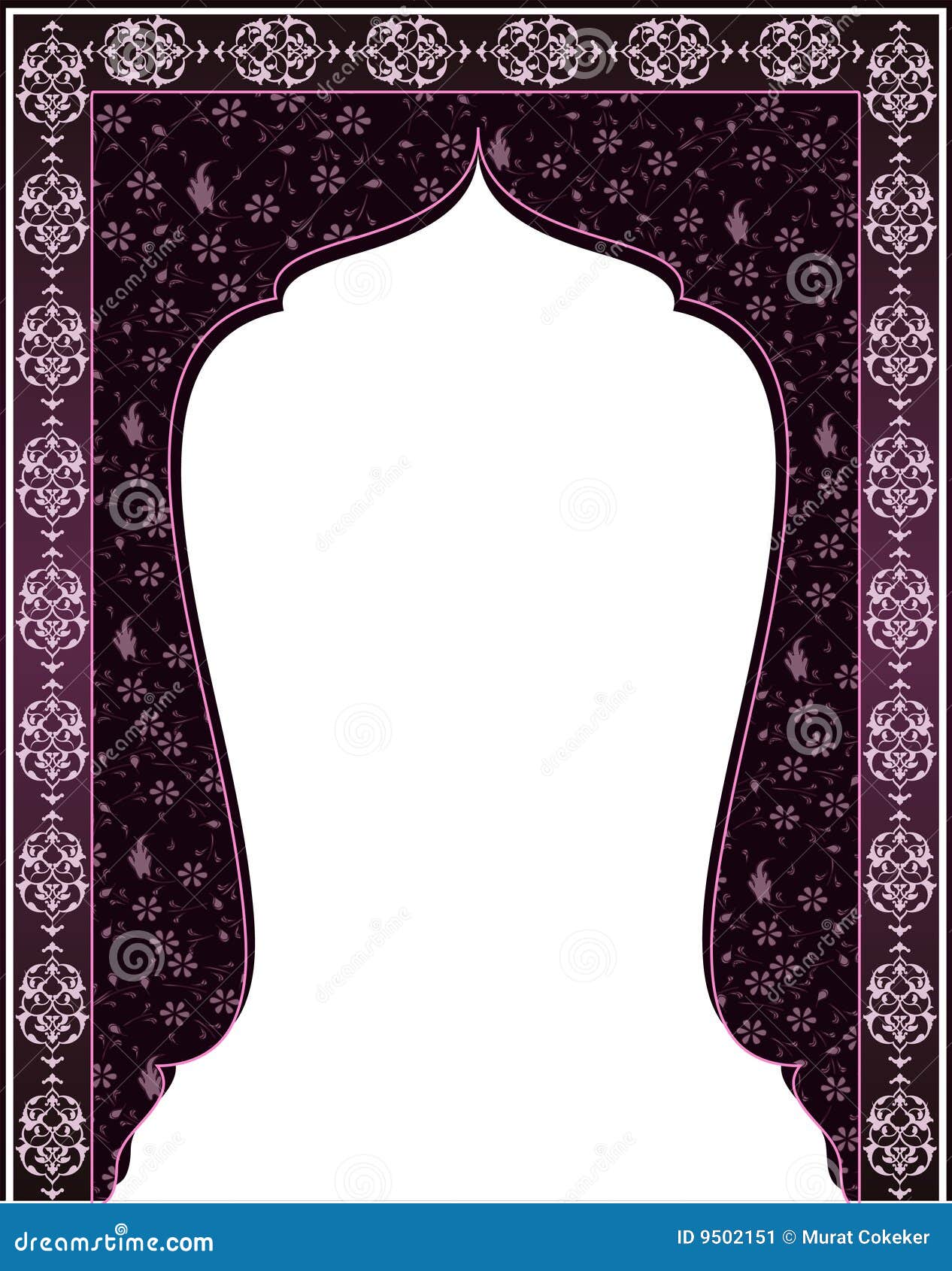 Antique Ottoman Grungy Wallpaper Raster Design Cartoon Vector ...