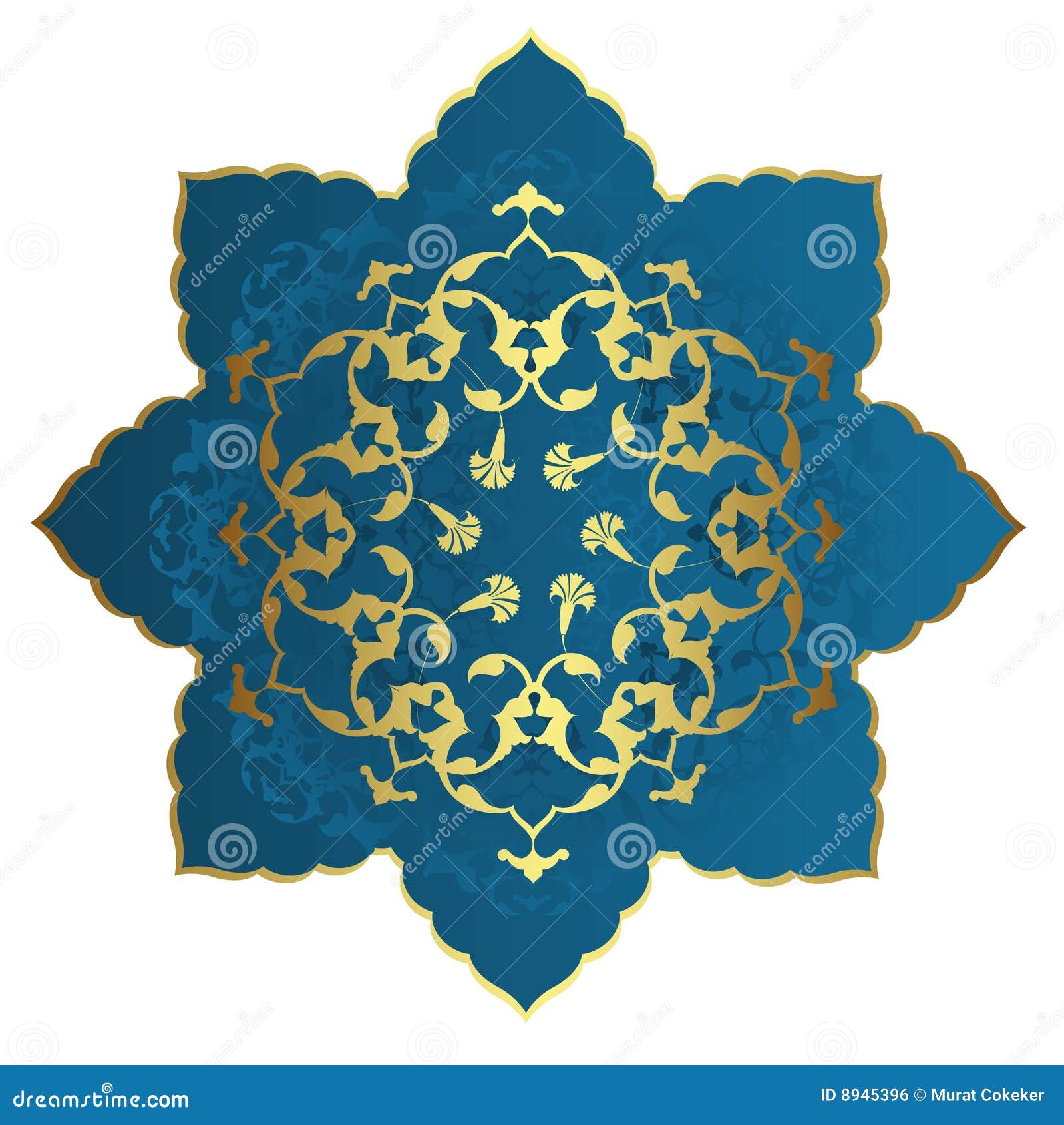 Antique Ottoman Grungy Wallpaper Raster Design Cartoon Vector ...