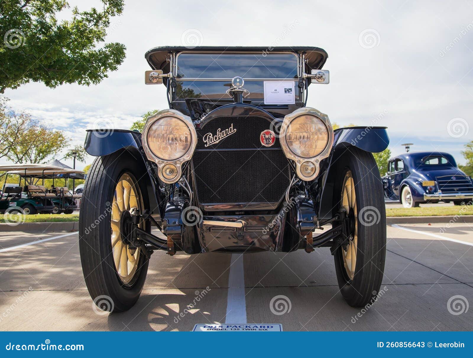 Antique 1915 Packard 135 Twin Six Car Editorial Stock Photo - Image of ...